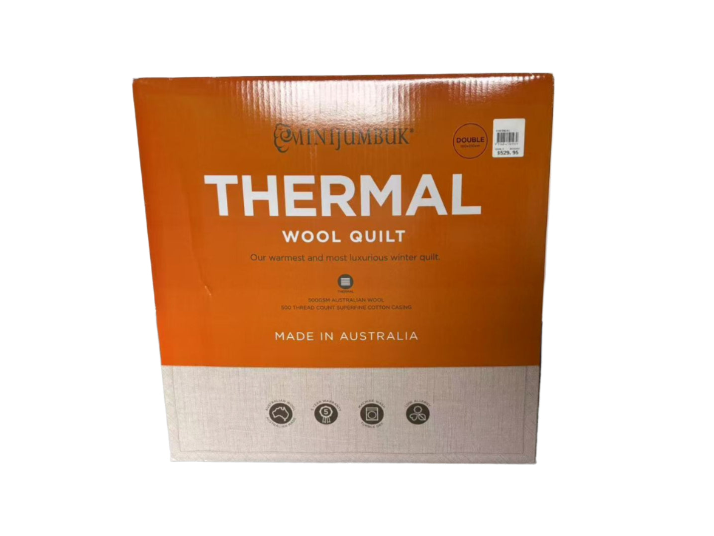 Minijumbuk Thermal Wool Quilt Double Size - Stock Clearance – Green King